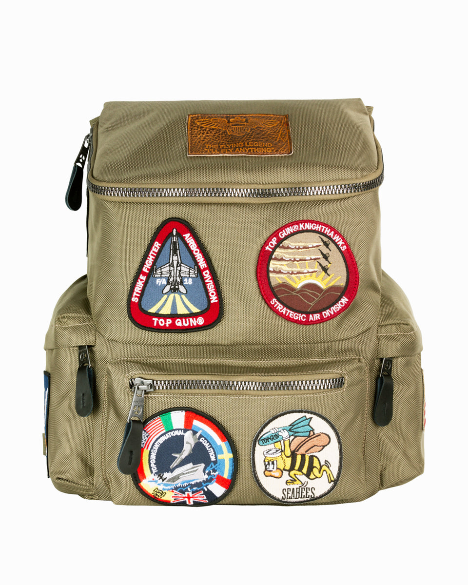 TOP GUN® BACKPACK WITH PATCHES – Top Gun Store