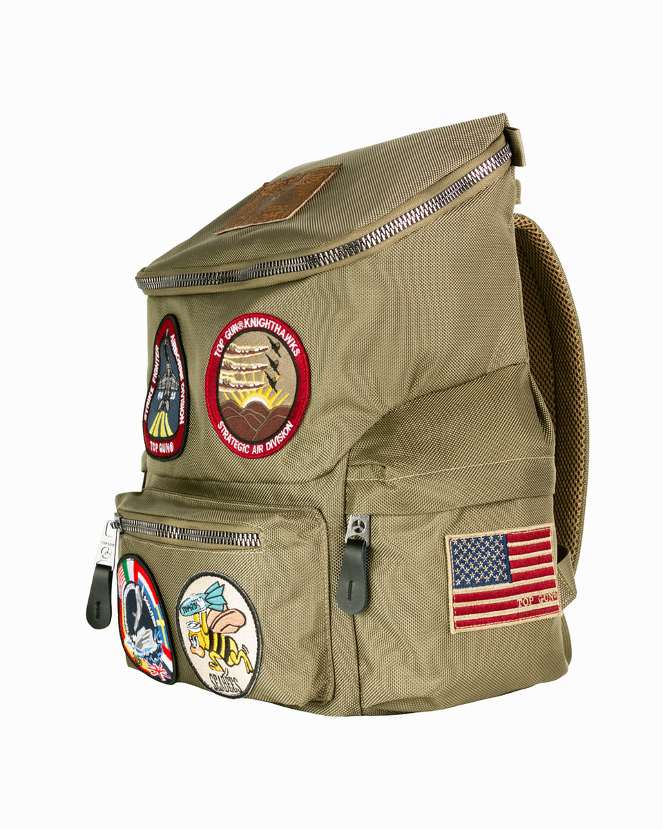 TOP GUN® BACKPACK WITH PATCHES – Top Gun Store
