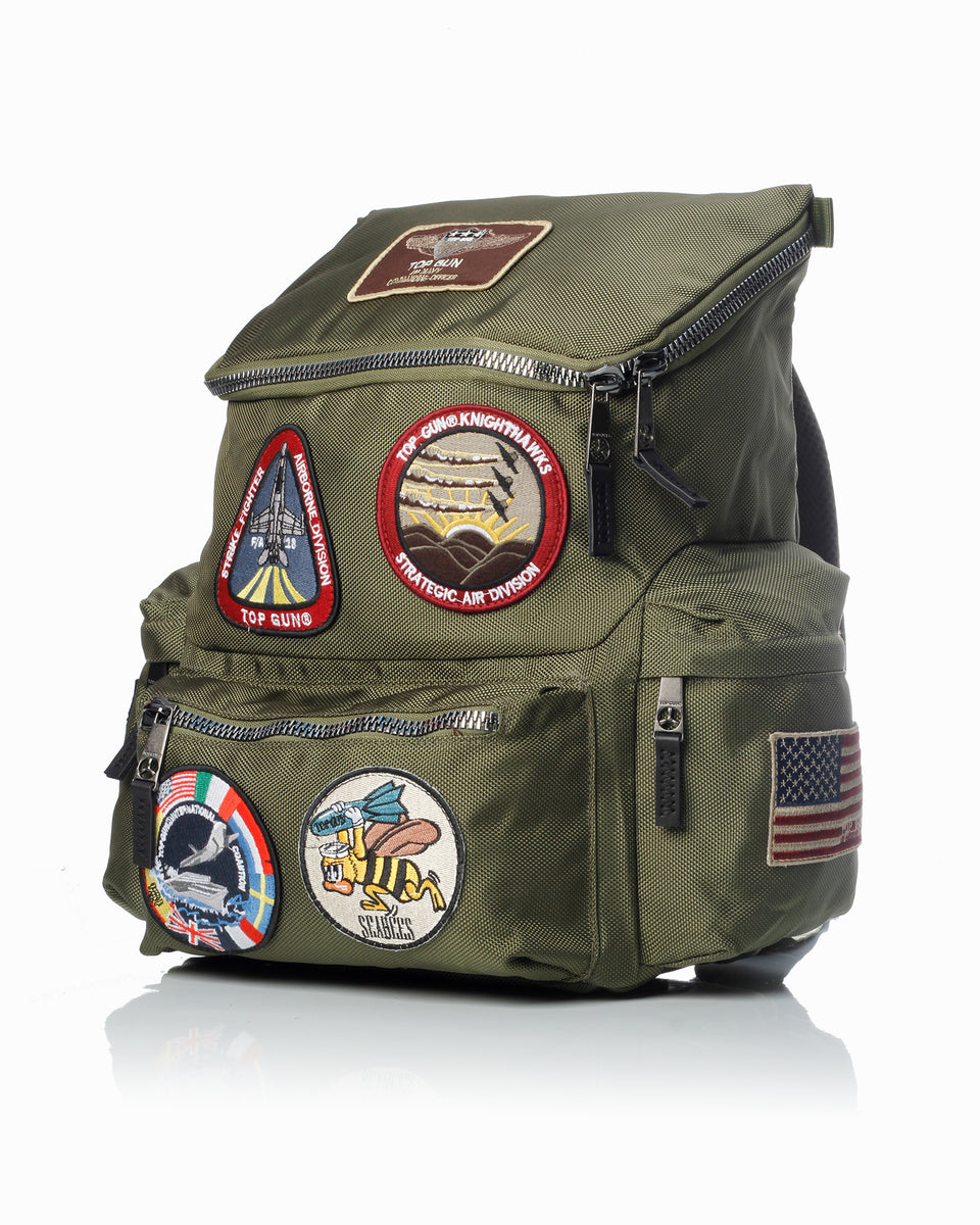 TOP GUN® BACKPACK WITH PATCHES – Top Gun Store