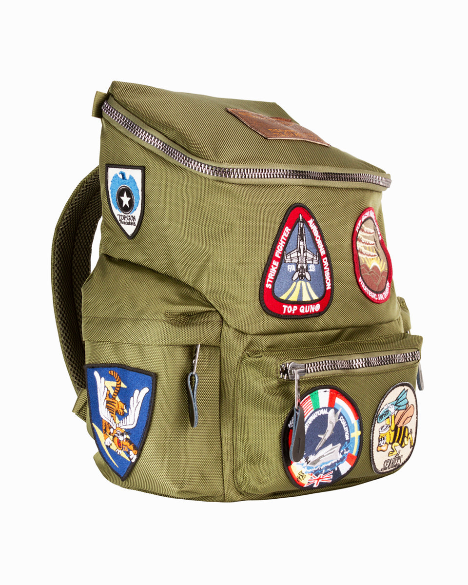TOP GUN® BACKPACK WITH PATCHES – Top Gun Store