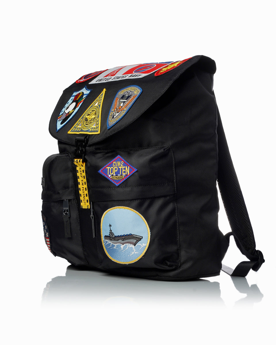 TOP GUN® BACKPACK WITH PATCHES – Top Gun Store