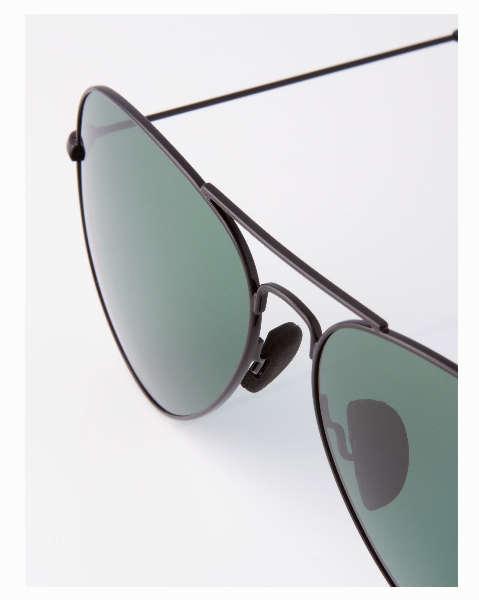 Pilot Glasses Alpland Aviator Sunglasses – TOPGUN Style, Black Metal ...